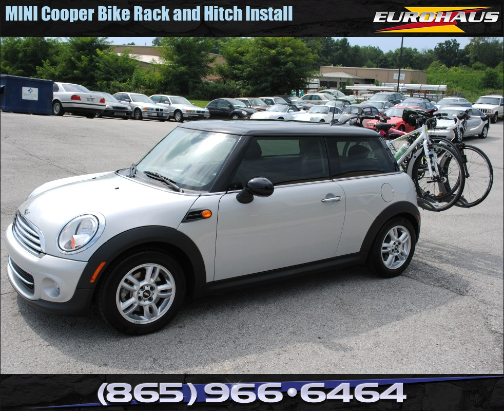 EuroHaus MINI Cooper Repair MINI Cooper Bike Rack and Hitch Install ...