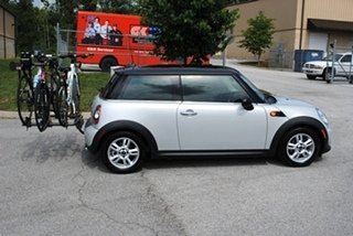 EuroHaus MINI Cooper Repair MINI Cooper Bike Rack and Hitch Install ...